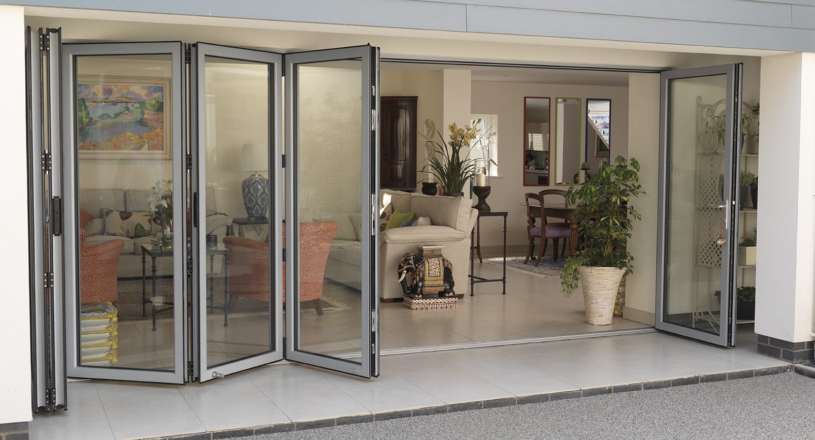 low-threshold-bifold-door | Affordable Aluminium